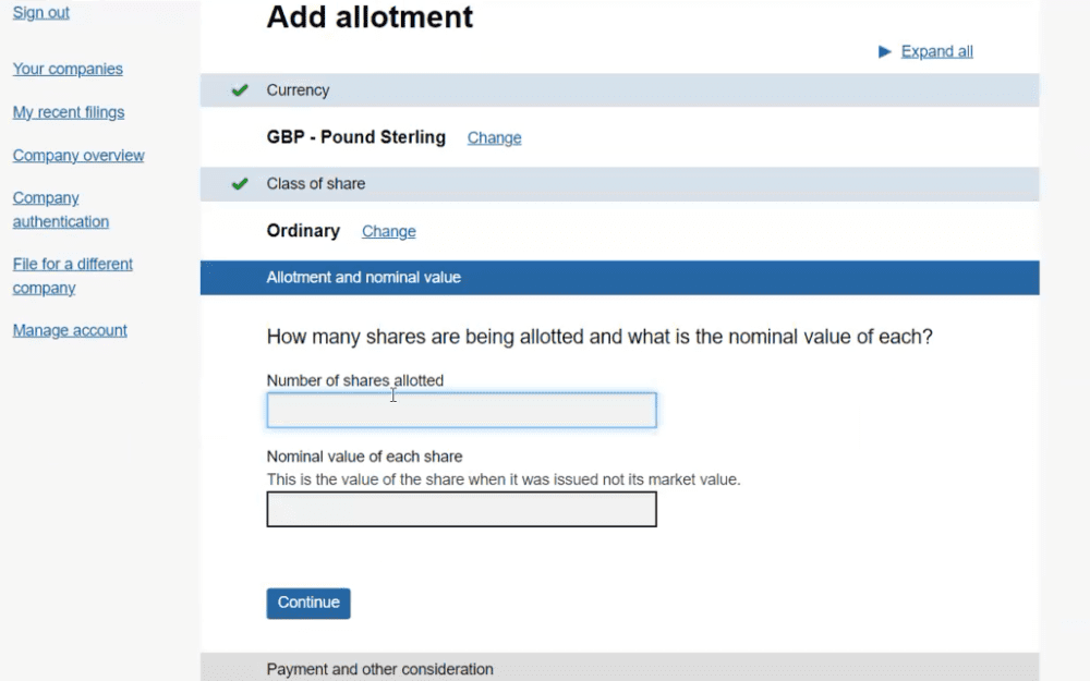 How to file an SH01 form: A step-by-step guide for UK companies