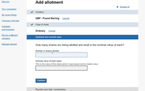 How to file an SH01 form: A step-by-step guide for UK companies