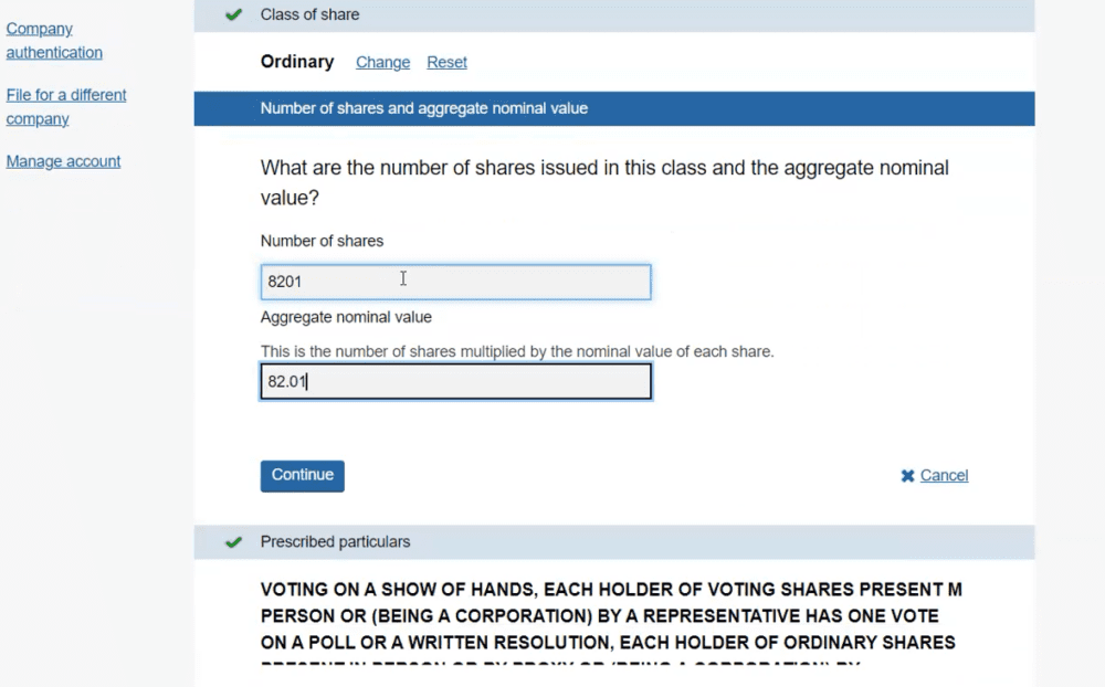 How to file an SH01 form: A step-by-step guide for UK companies