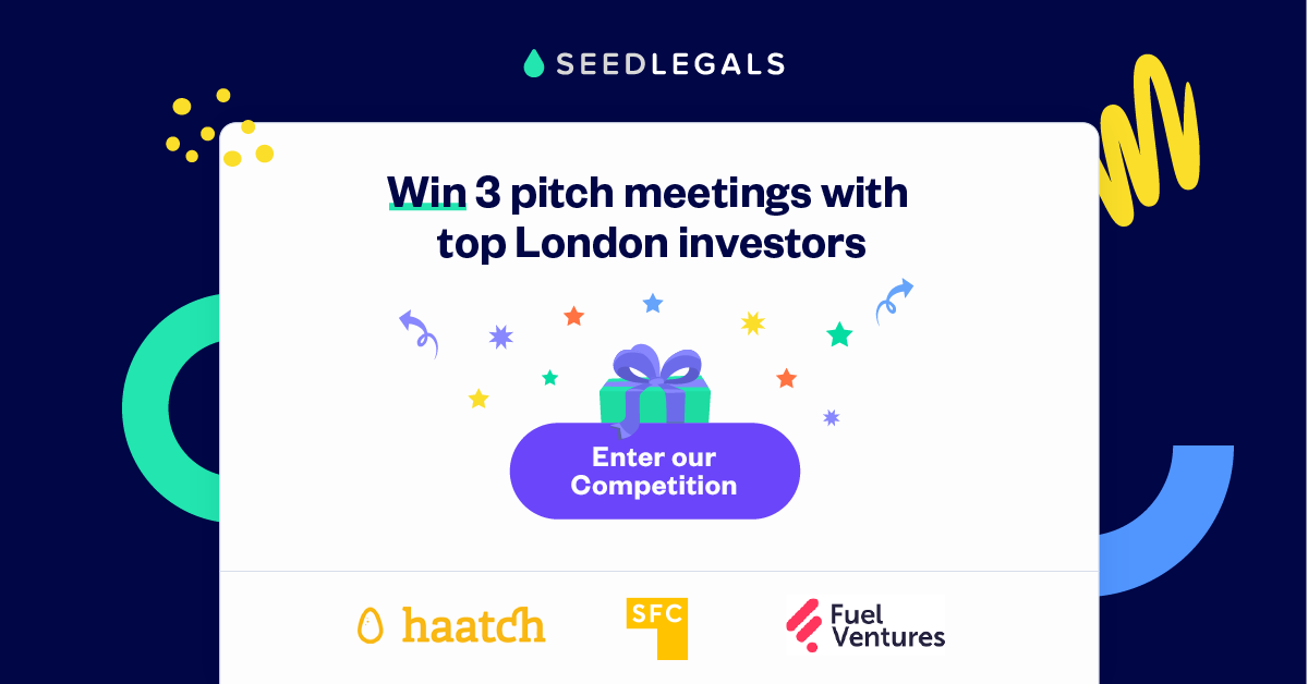Win 3 opportunities to pitch to top London investors | SeedLegals