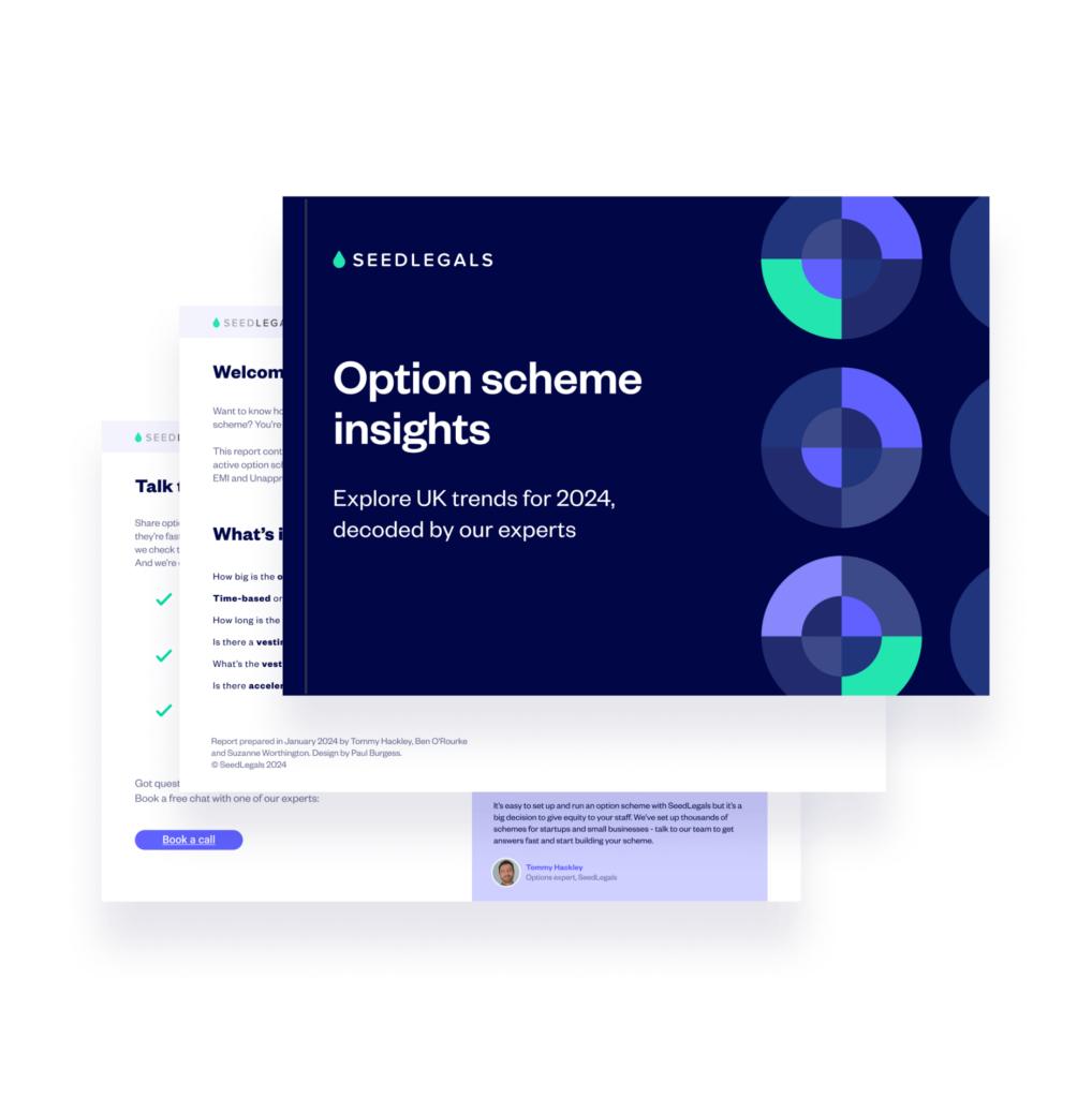 Options report 2024: Compare your scheme | SeedLegals