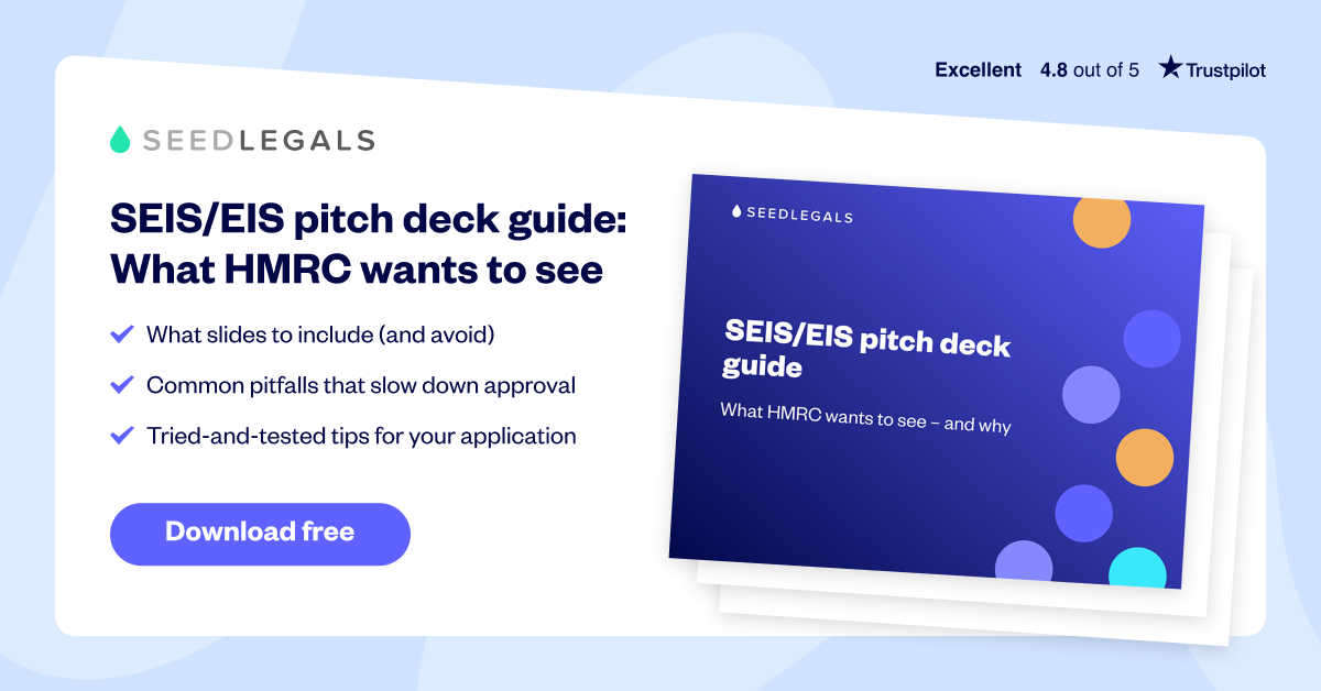 How to create your SEIS/EIS pitch deck | Free guide